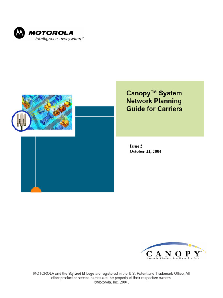 Canopy Planning Guide Issue2 | PDF | Computer Network | Wireless Access ...
