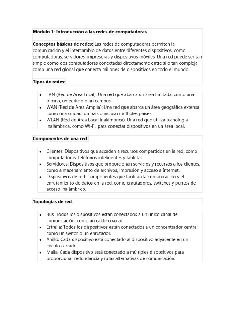 Curso Básico de Redes | Descargar gratis PDF | Red de computadoras | Modelo osi