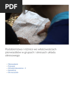 Układ Okresowy Pierwiastków | PDF