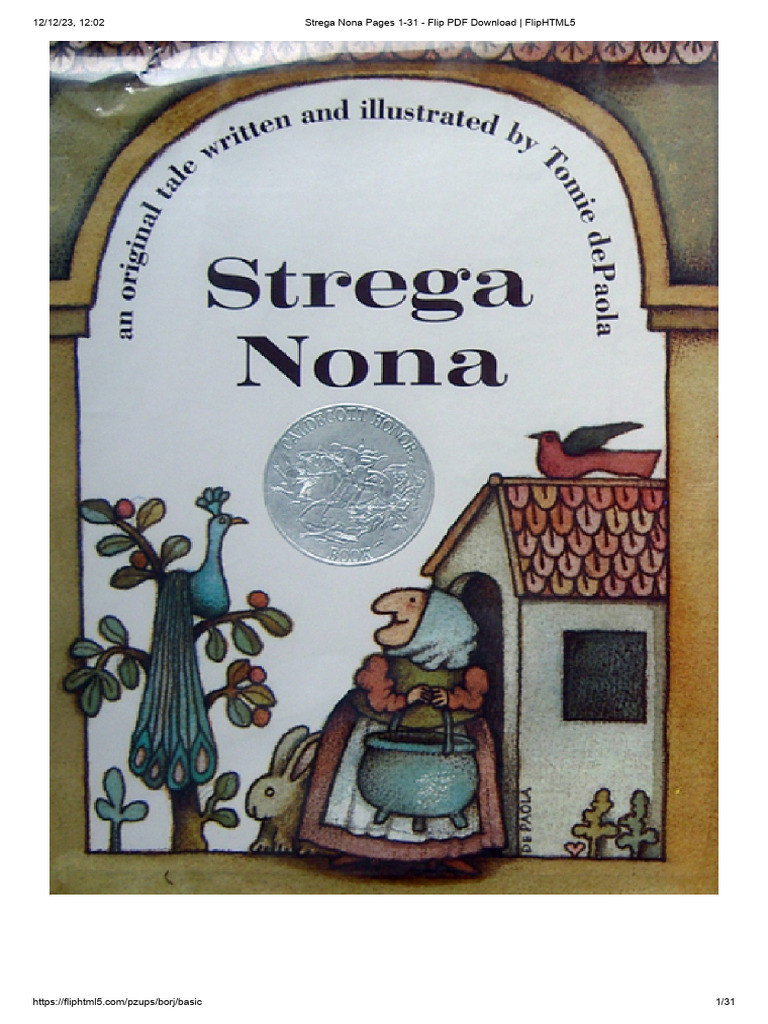 Strega Nona Pages 1-31 - Flip PDF Download - FlipHTML5 | PDF