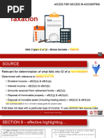 Unit 7 - The General Deduction Formula | PDF | Expense | Tax Deduction