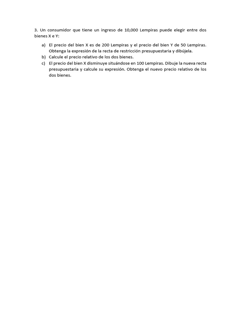 Ejercicios de Micro | PDF