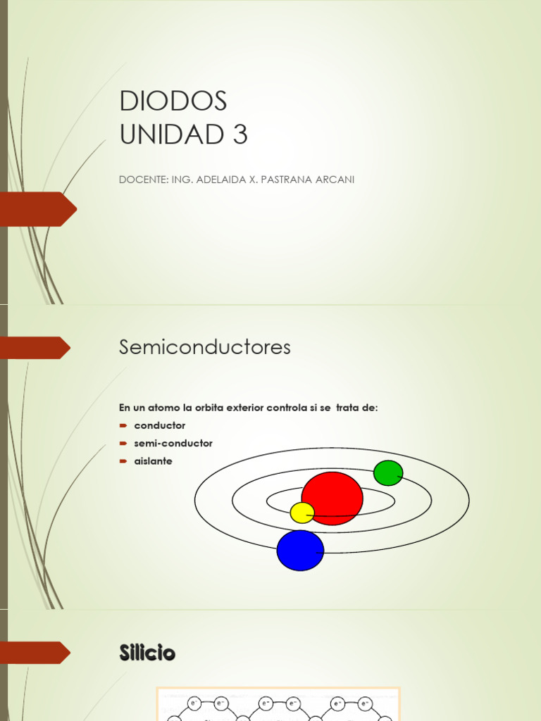 Tema 3 Diodos | PDF | Diodo | Semiconductores