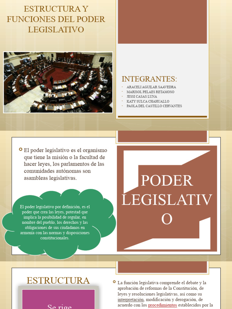Estructura y Funciones Del Poder Legislativo | PDF | Comisión Europea | Regulación