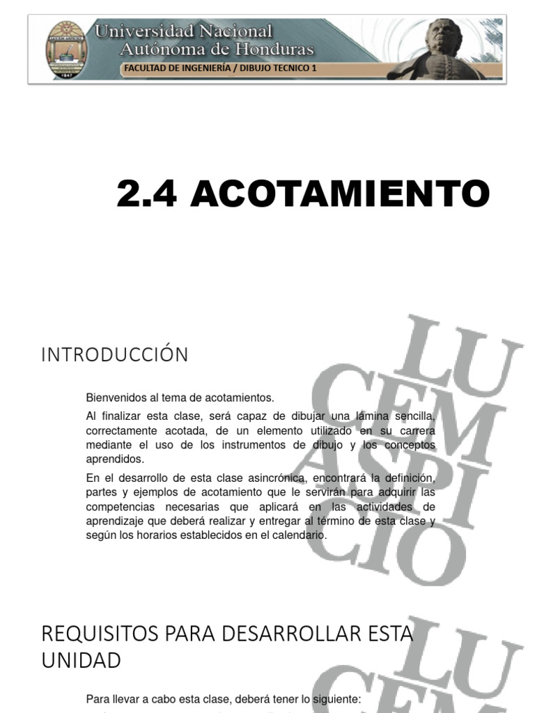 Unidad 2-Tema 4 Acotamiento | Descargar gratis PDF | Dibujo | Dibujo ...