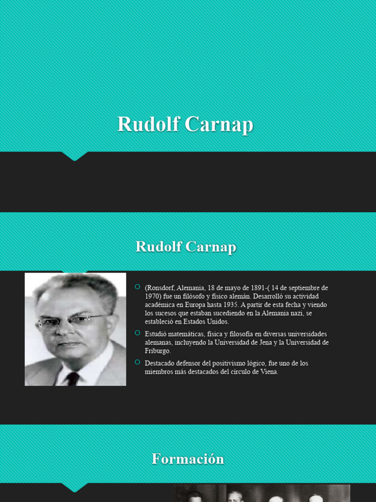 Rudolf Carnap | PDF