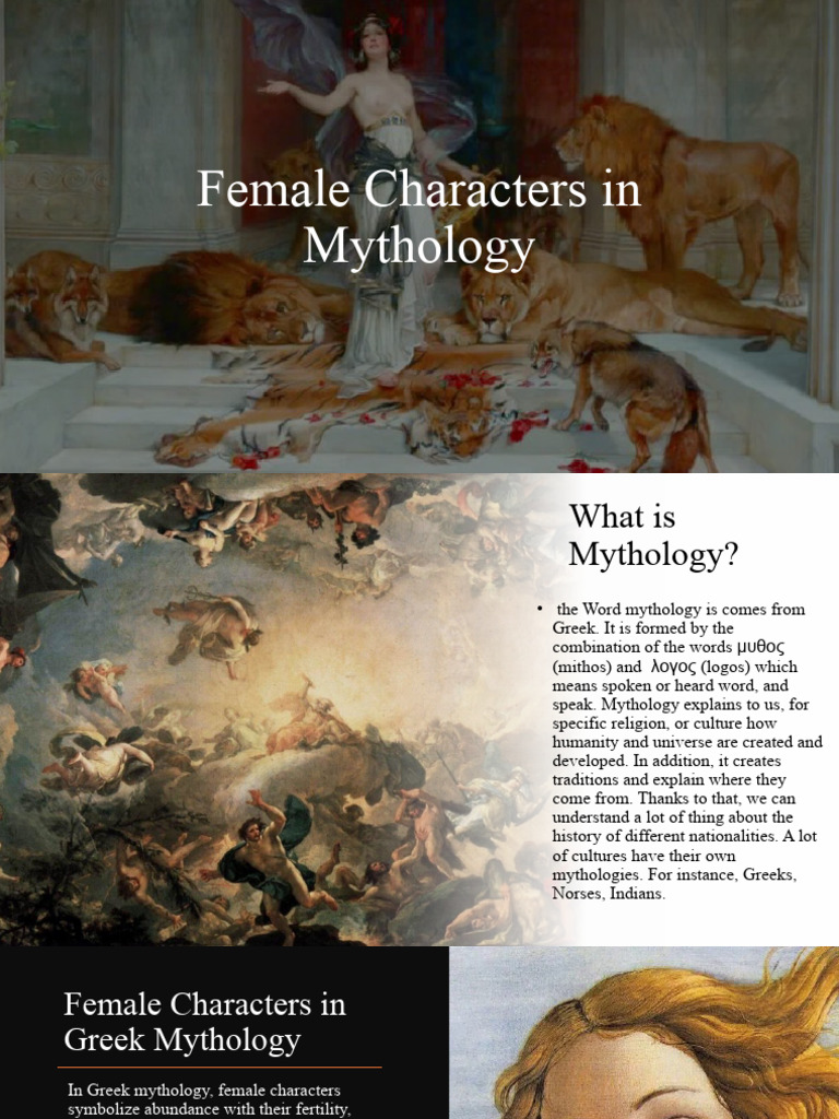 Female Characters in Mythology | PDF | Athena | Norse Mythology