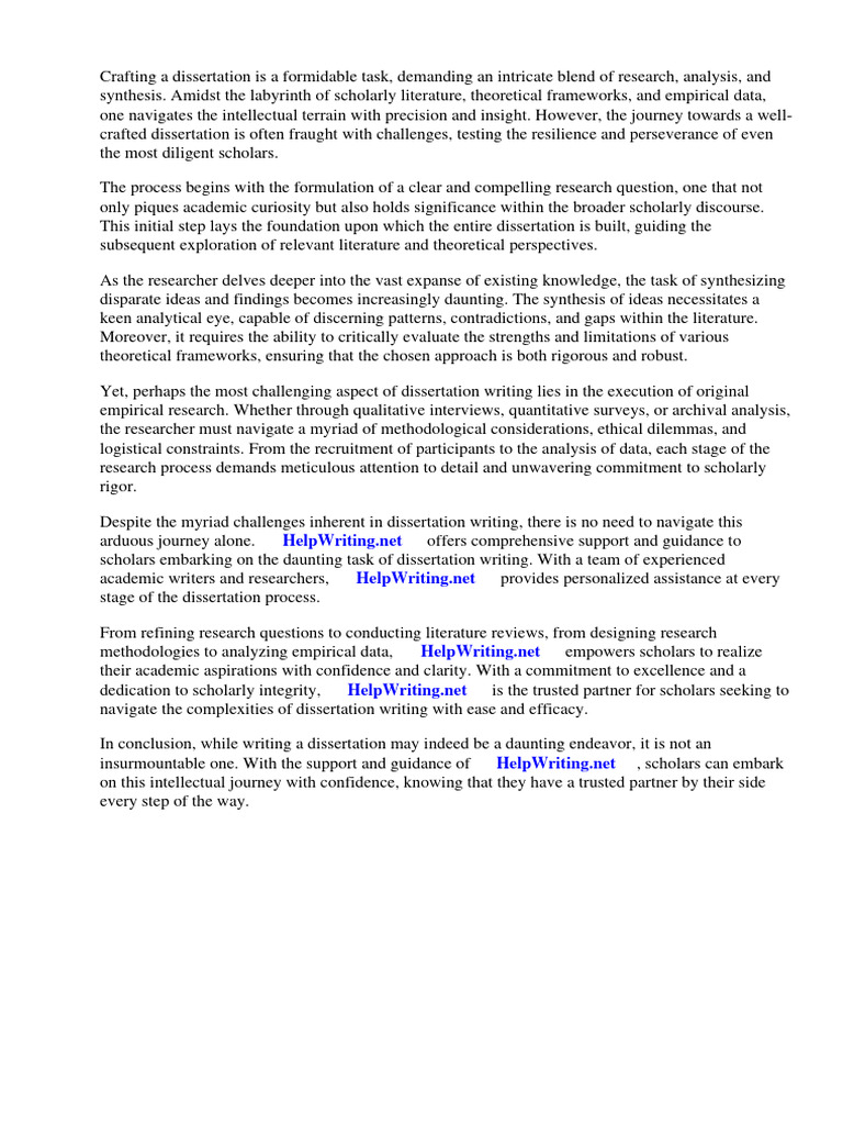 Dissertation Writing Challenges and Support | PDF | Social Science | Philosophy