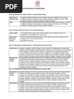 CTU Bus Route Timetable Overview | PDF | Transport