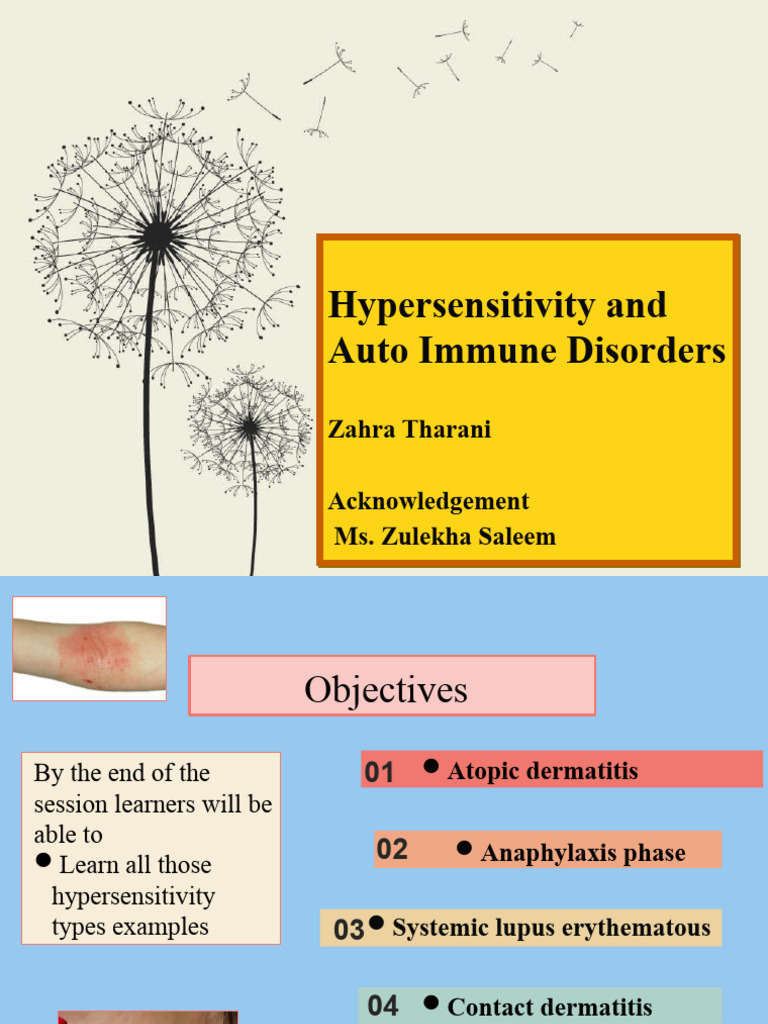 Hypersensitivity and Immunological Disorders | PDF | Dermatitis ...