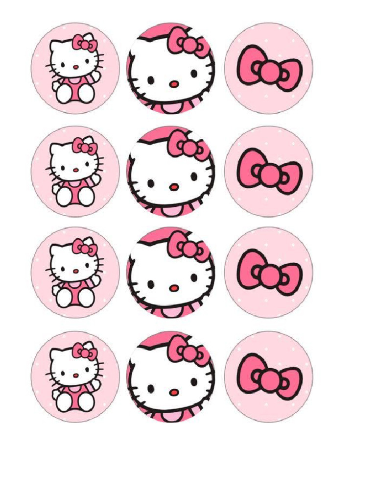 Hello Kitty Toppers | PDF