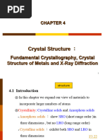 Crystallography Notes | PDF | Crystal Structure | Crystal