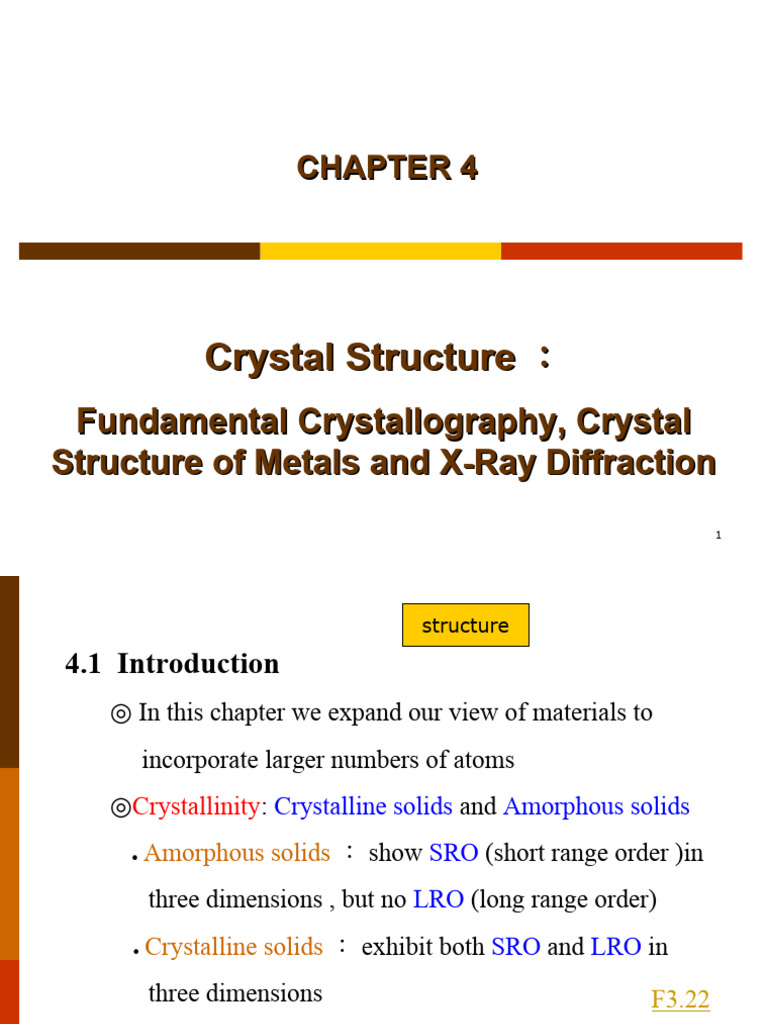 MPS4 092523 | PDF | Crystal Structure | Crystal
