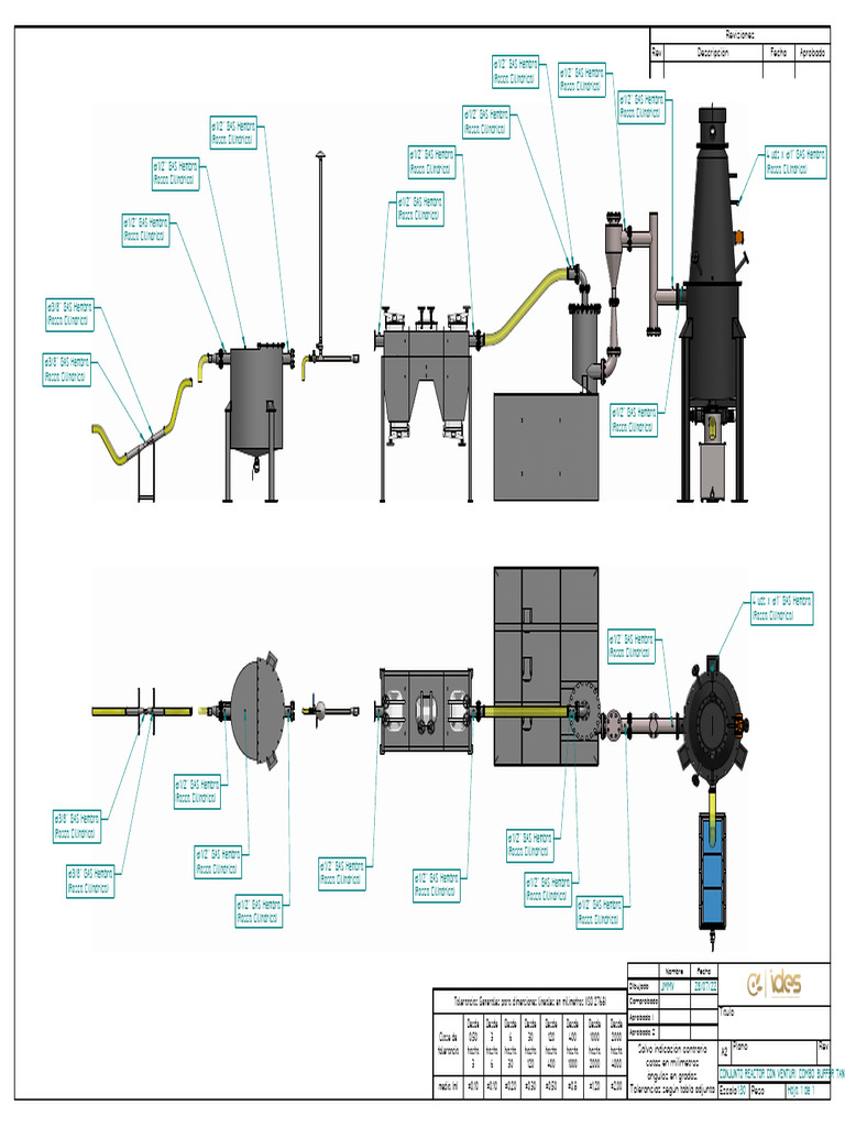 Plano Reactor Venturi-Combo-Buffer | PDF