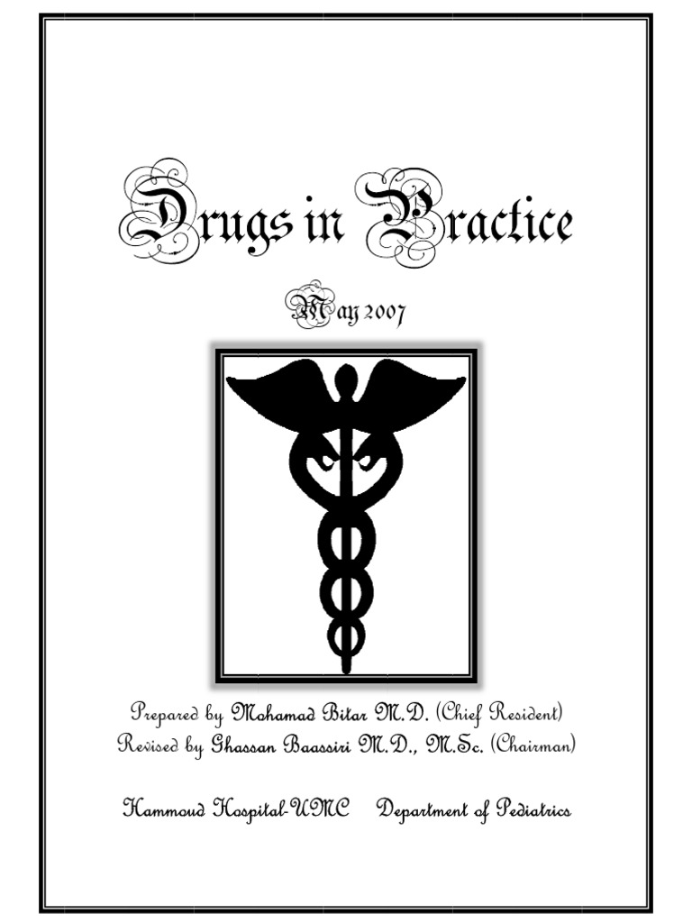 Pediatrics Drug Book | PDF | Topical Medication | Shampoo