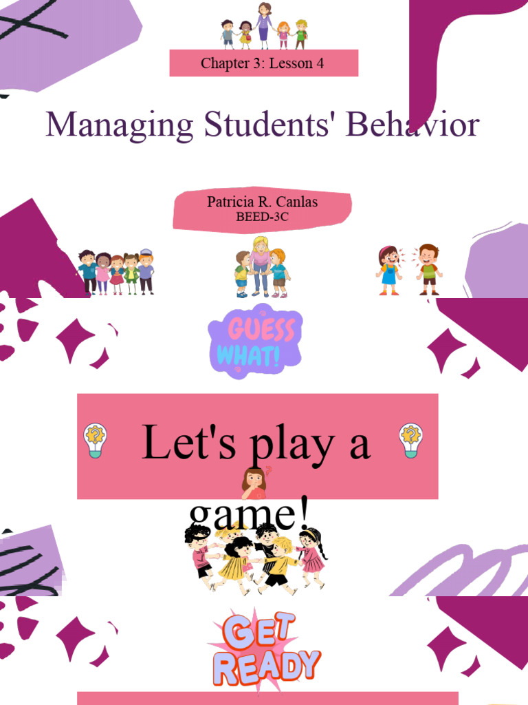 Classroom Management Strategies Explained | PDF | Learning | Classroom