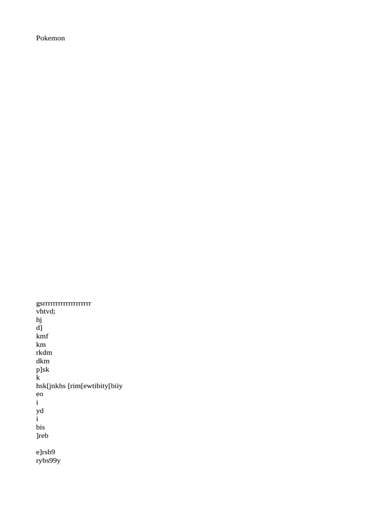 Pokemon | PDF | Java (Programming Language) | J Query