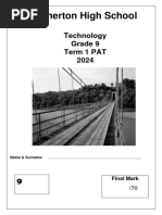 Grade 8 Tech Mini Pat | PDF | Mining