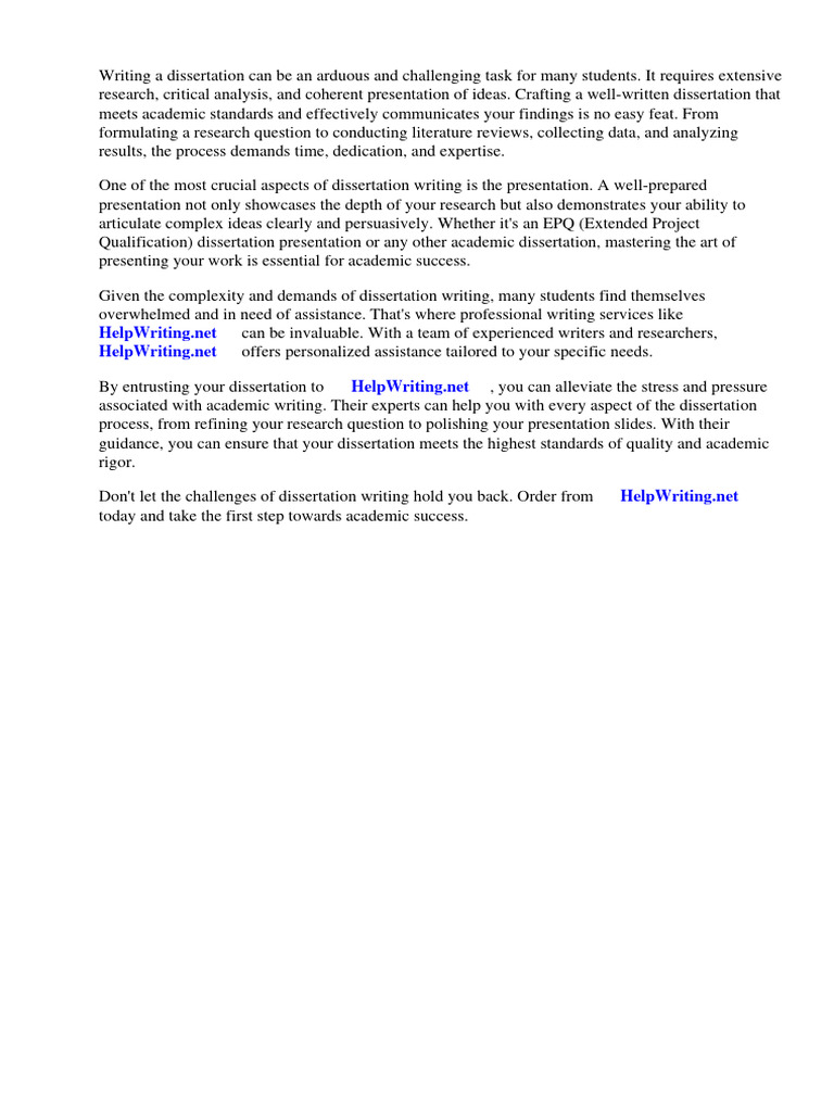 Epq Dissertation Presentation | PDF | Thesis | Robot