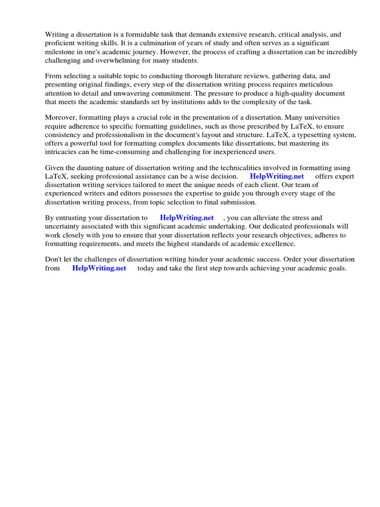 Template Dissertation Latex | PDF | Thesis | Te X