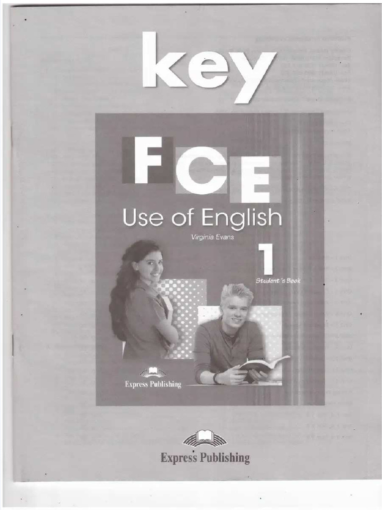 PDF Fce Use of English 1 Key Compress | PDF