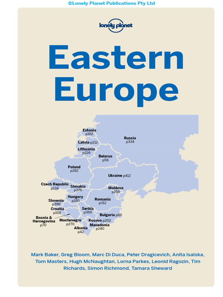 Eastern Europe 14 Contents | PDF | Balkans | Eastern Europe