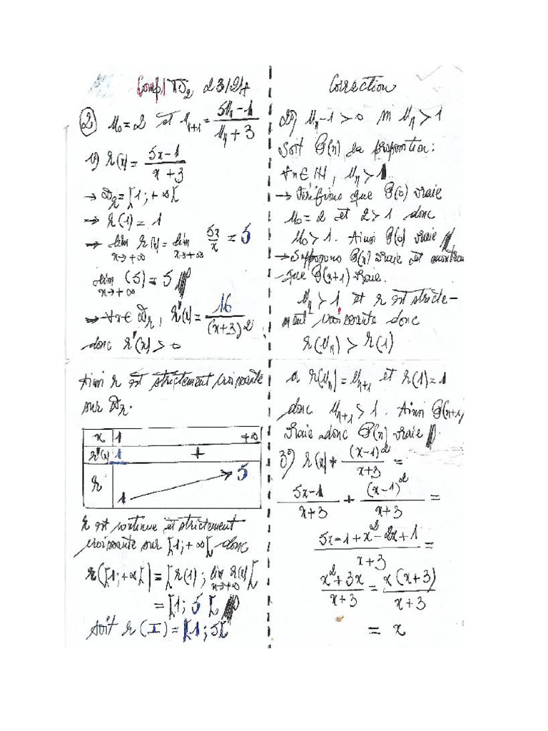 Correction Comp1 TS2 | PDF