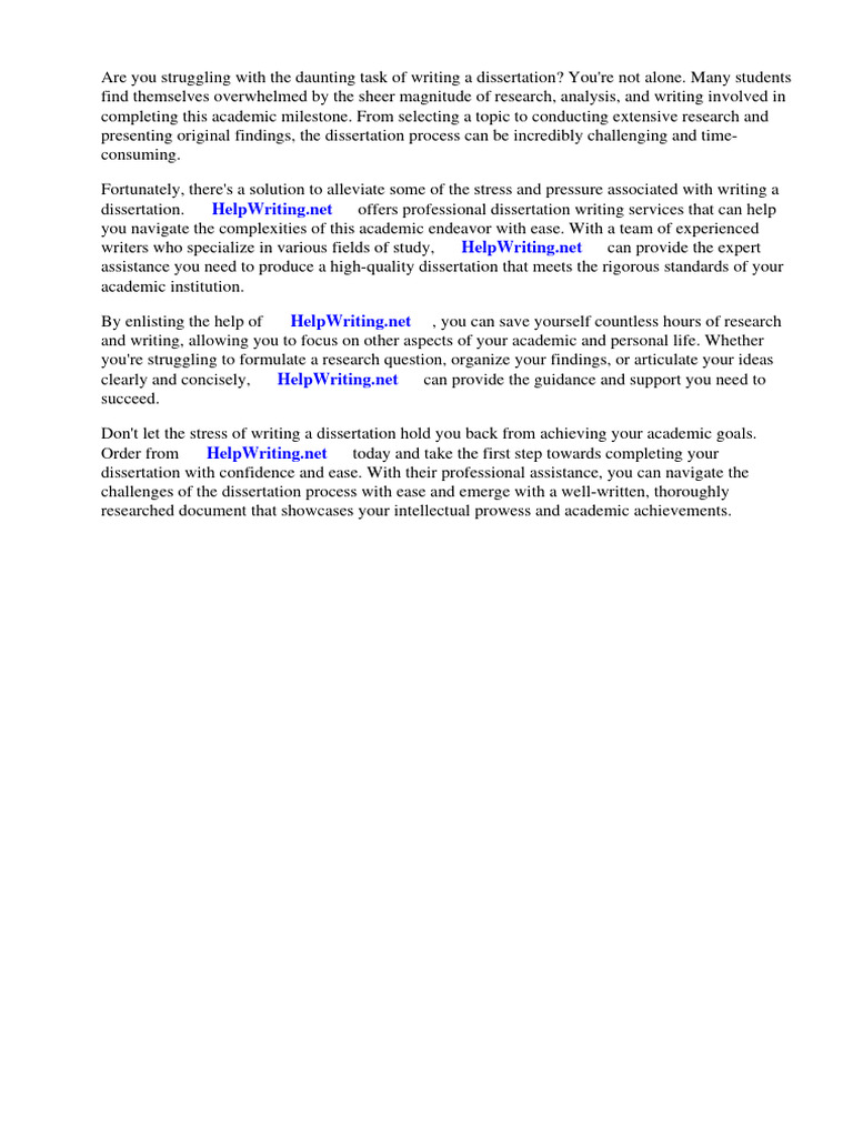 Dissertation Avenue Reviews | PDF | Thesis | Science