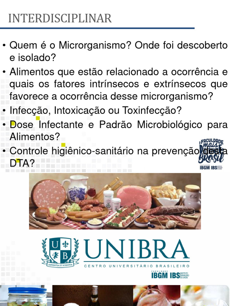 Aula 2 - Importância dos Microrganismos e Alimentos Fermentados | PDF ...
