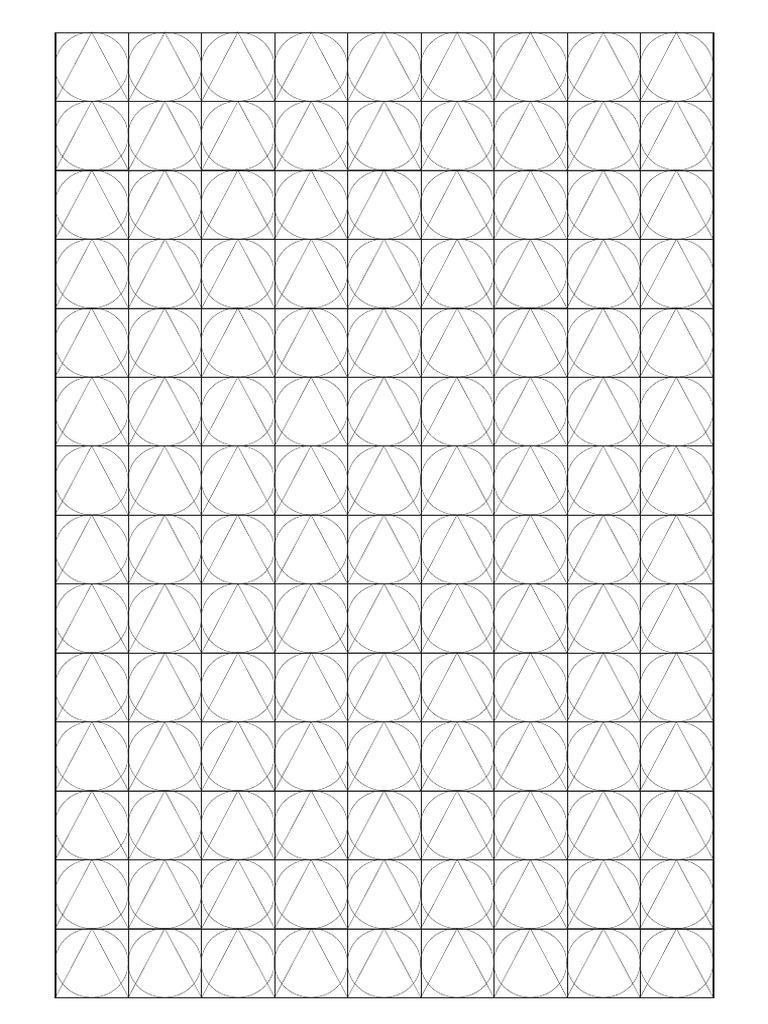 Grilla Cuadrado Triangulo Circulo | PDF