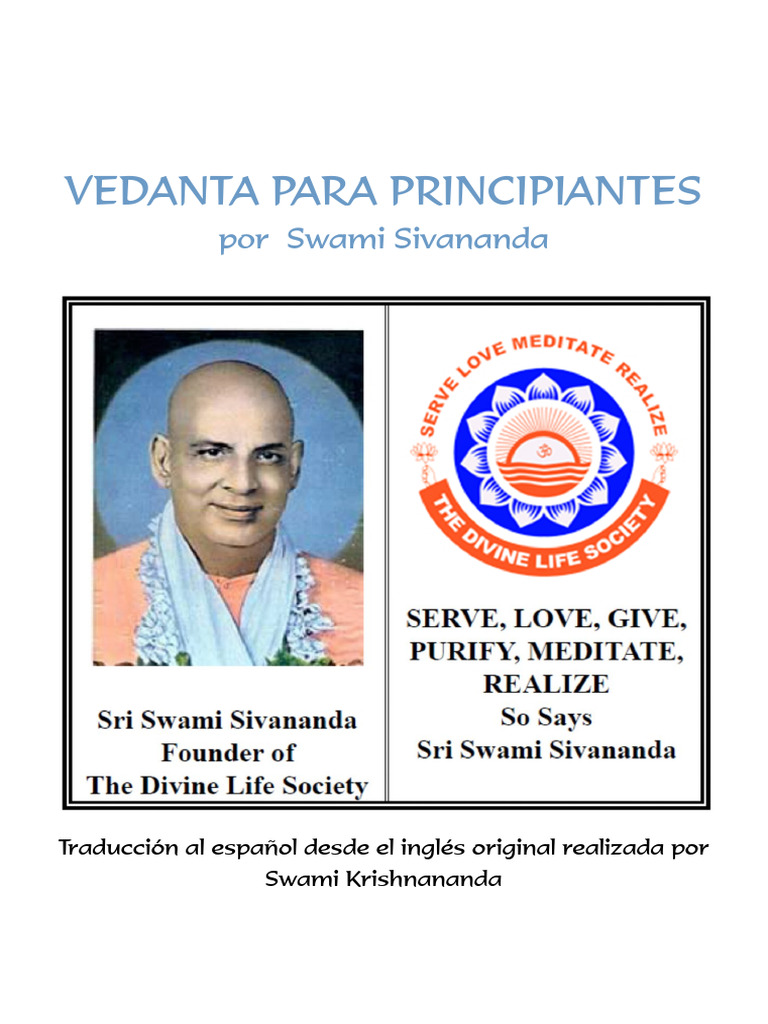 Vedanta para principiantes-2021 | PDF | Mantman (hinduismo) | Karma