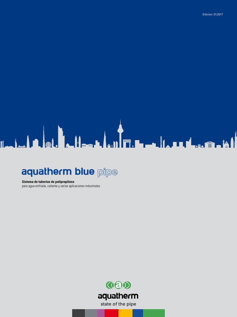 CT Aquatherm Blue Pipe 2017 | PDF | Aislamiento térmico | Tubería (transporte de fluidos)