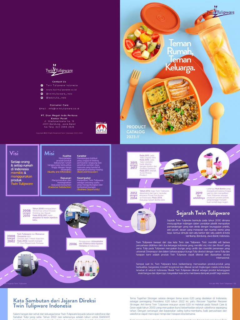 2023 Tulipware Product Catalog - Maret'23 | PDF
