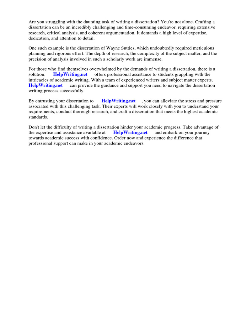 Wayne Suttles Dissertation | PDF | Bookbinding