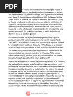 Woman at Point Zero | PDF | Woman | Women's Rights