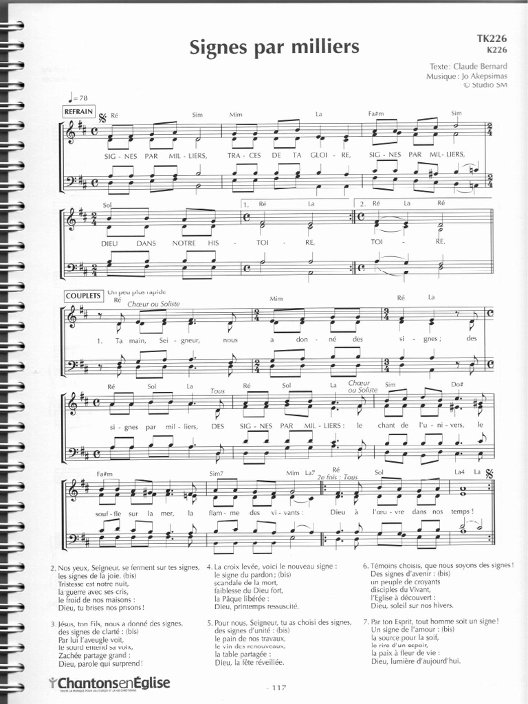 Signe Pas Milliers | PDF