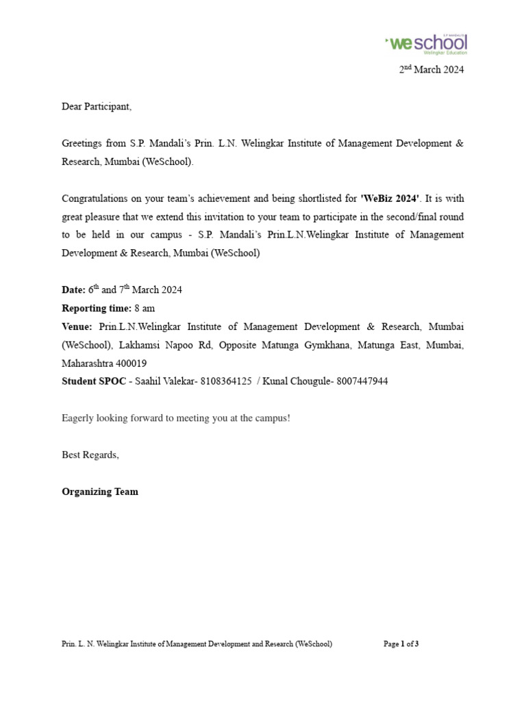 Final Invitation WeBiz 2024 - March 2 | PDF