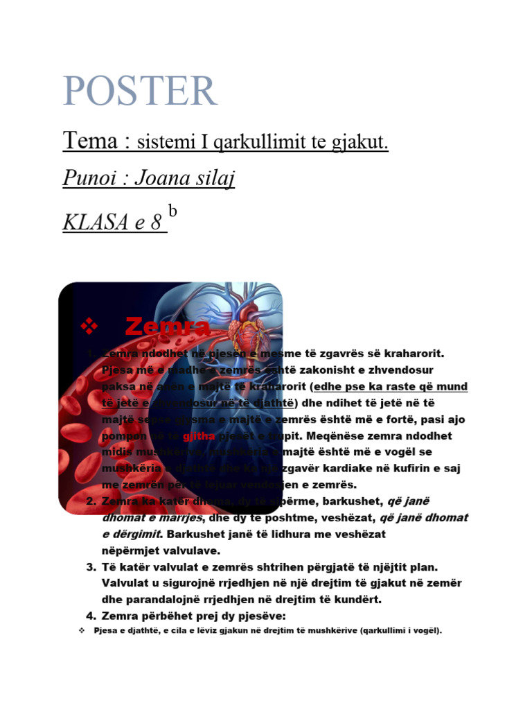 Poster Biologji | PDF