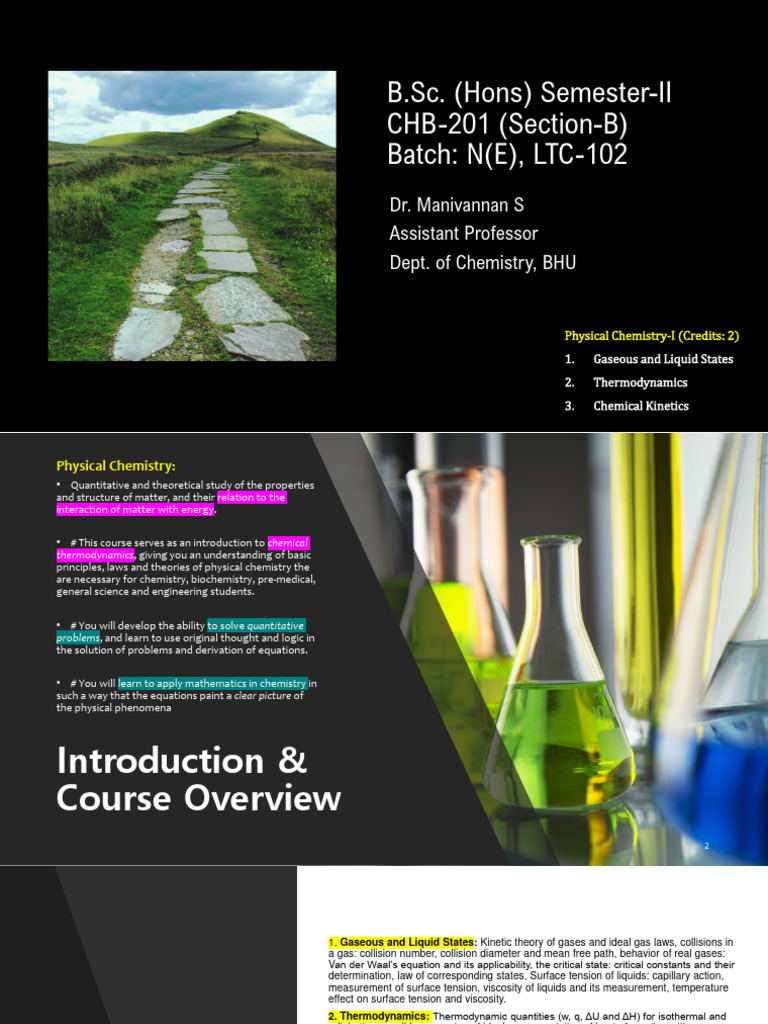 Physical Chemistry-I - Dr. SM | PDF | Gases | Temperature