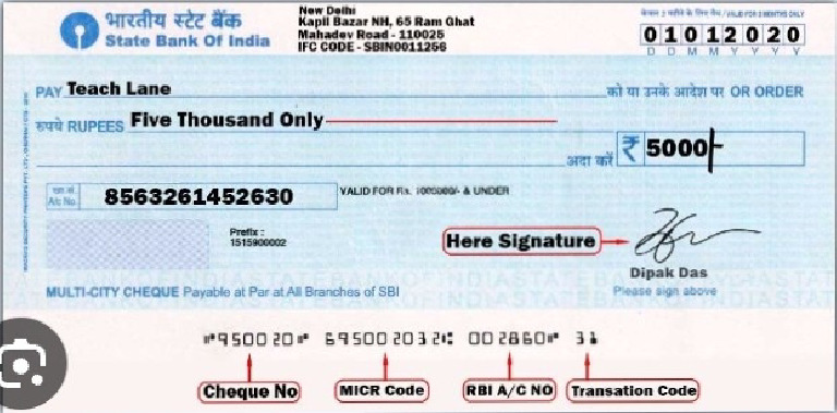 Cheque | PDF