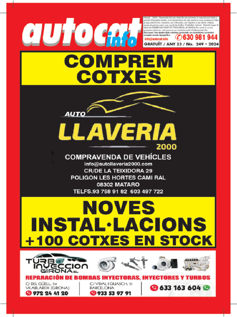 Autocat - Info 249 | PDF