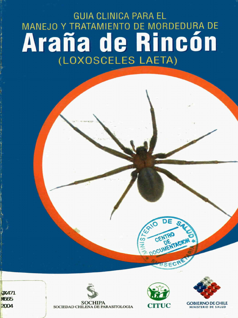 GUIA CLINICA PARA EL MEJORAMIENTO Y TRATAMIENTO DE MORDEDURA DE ARANA ...