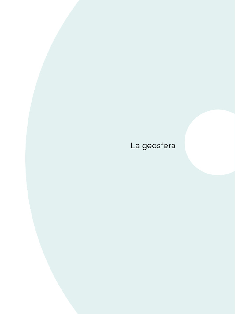 La Geosfera: Minerales y Rocas para Niños | PDF | Roca (geología ...