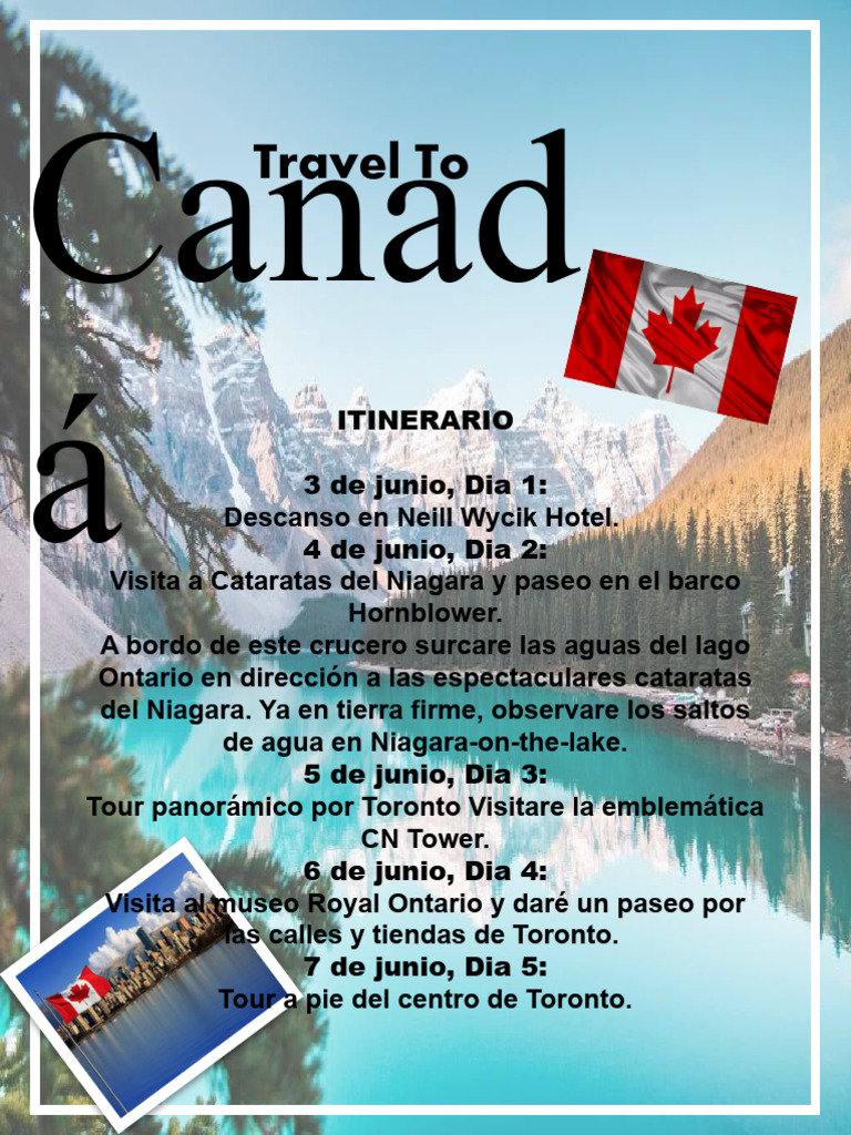 ITINERARIO Ejemplo | PDF