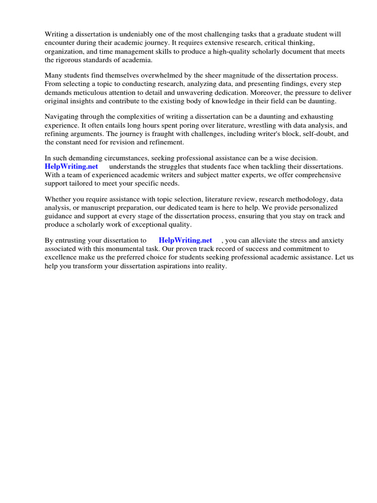 Dissertation Thank You | PDF | Thesis