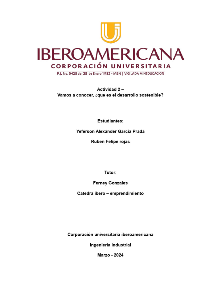 Actividad 2 Alex Prada | PDF | Iniciativa empresarial | Marketing