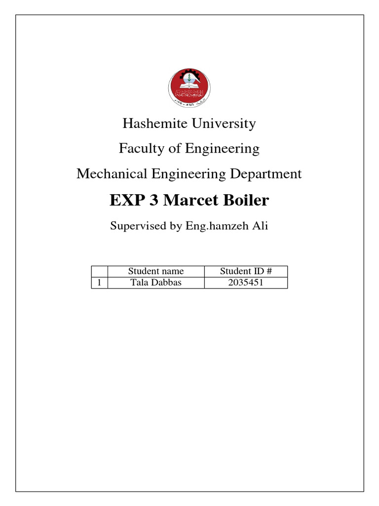 Marcet Boiler | PDF