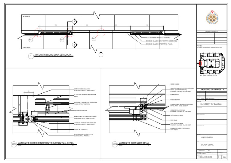 door details | PDF | Door | Civil Engineering