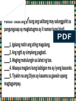 Sanhi at Bunga Worksheet | PDF