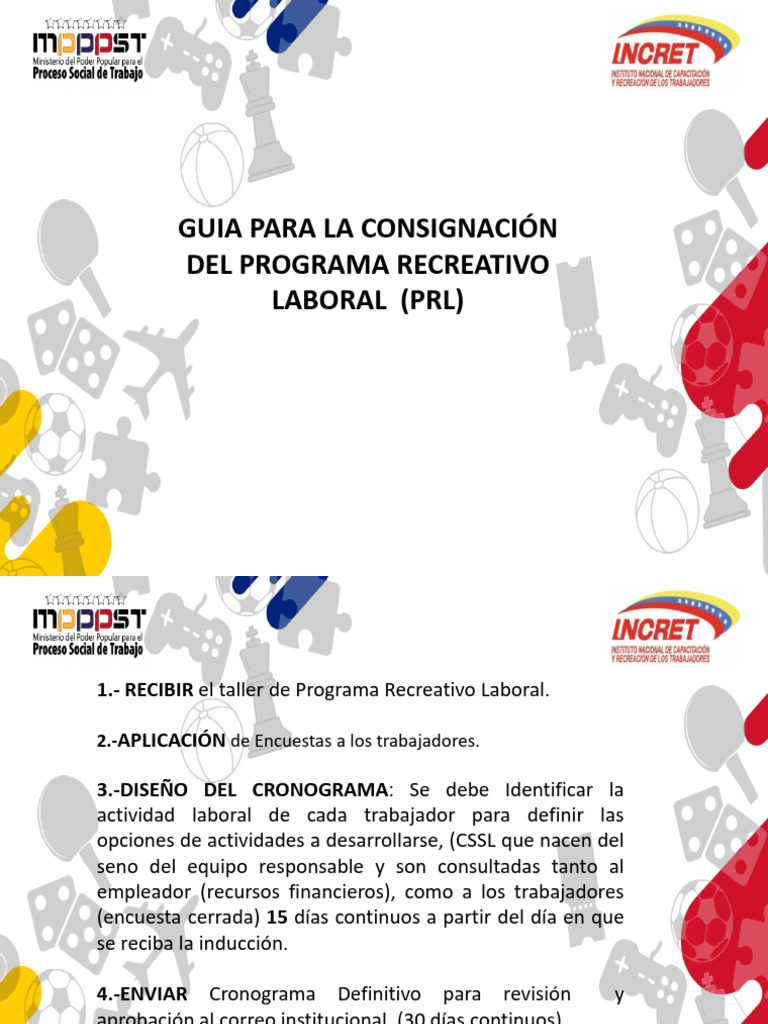 Guia Consignacion PRL | PDF